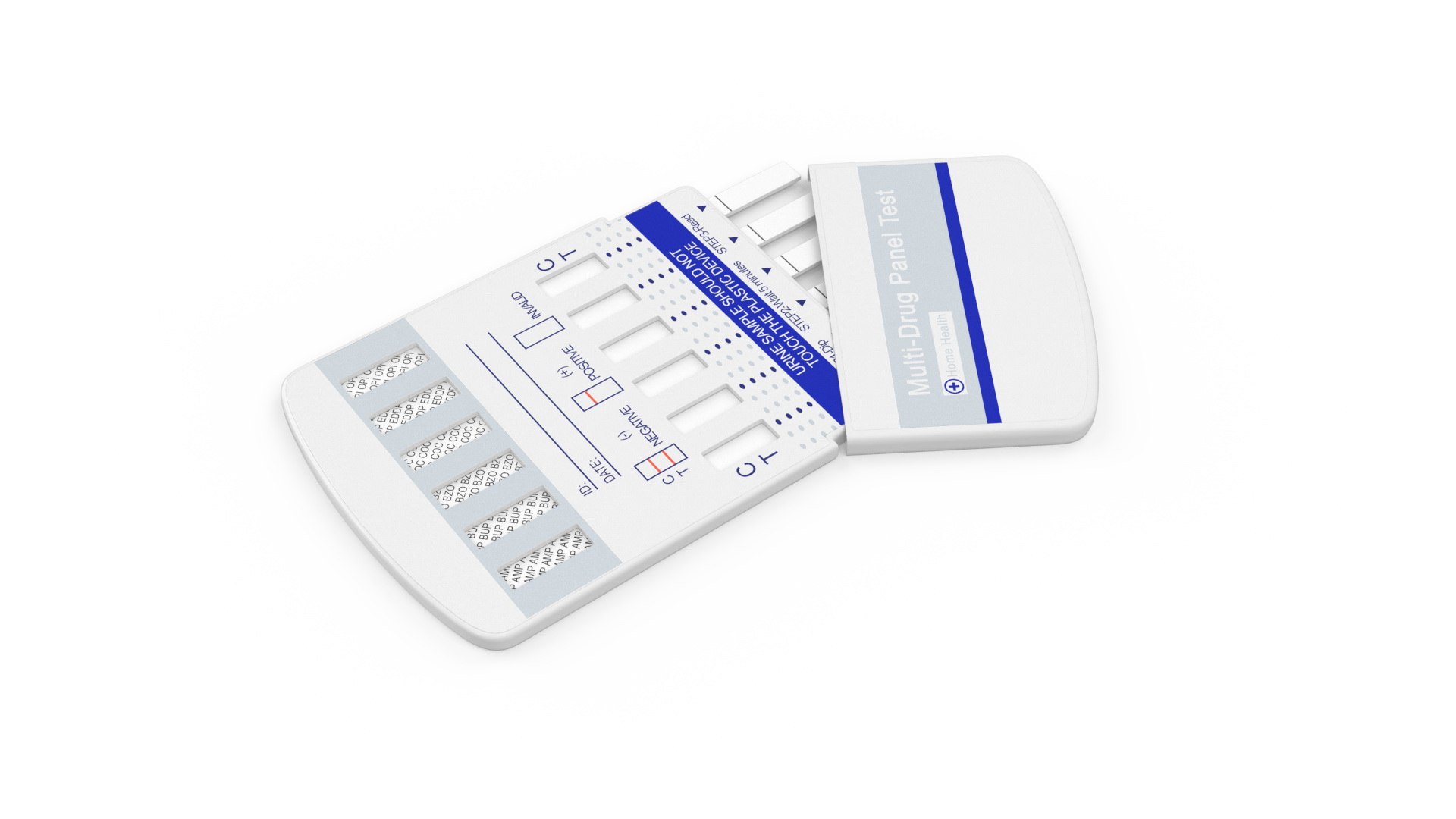 3D Model One Step Drug Testing Kit Open - TurboSquid 1927510