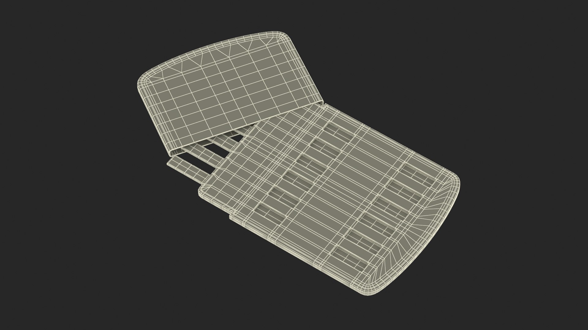 3D Model One Step Drug Testing Kit Open - TurboSquid 1927510