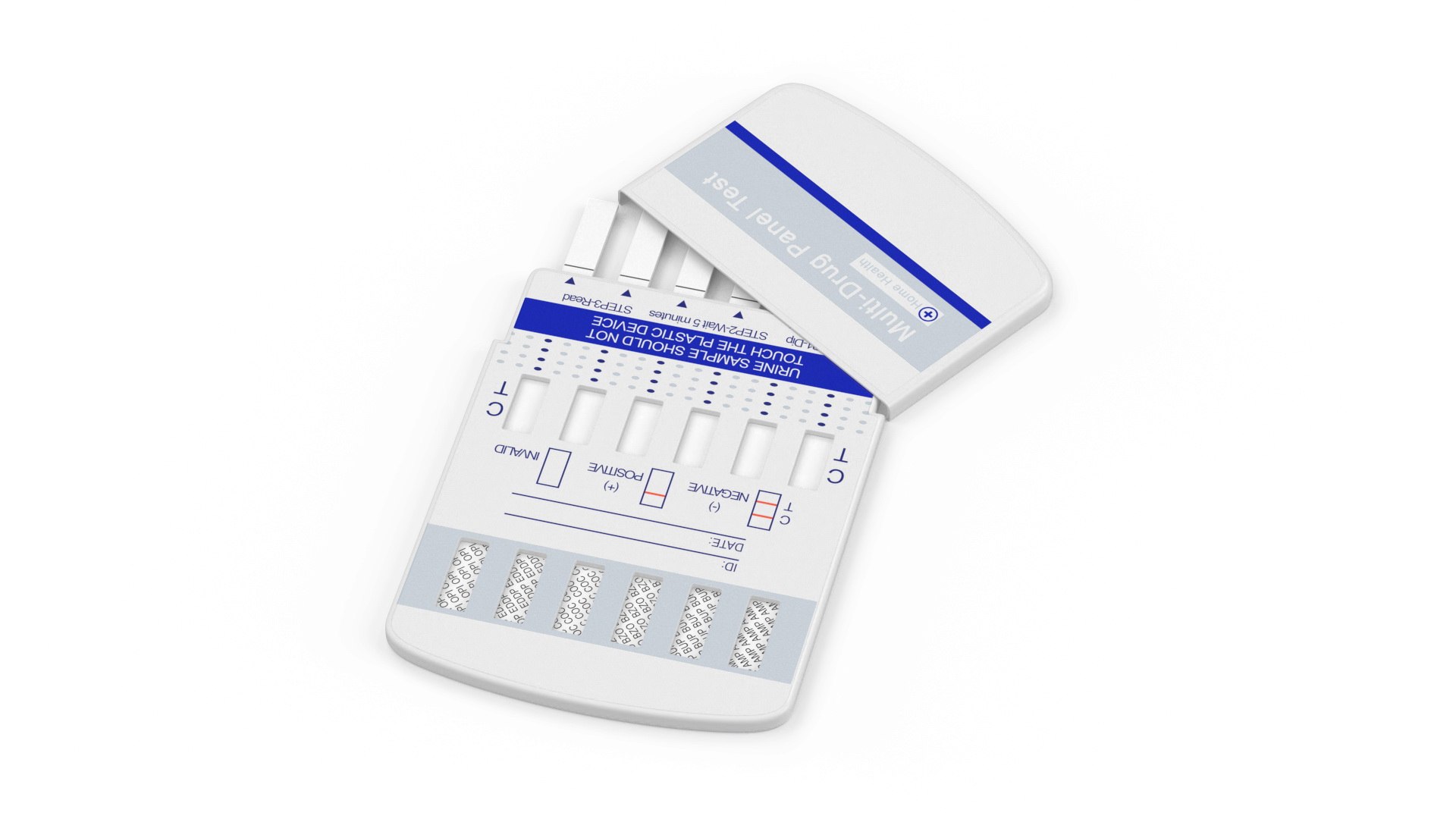 3D Model One Step Drug Testing Kit Open - TurboSquid 1927510
