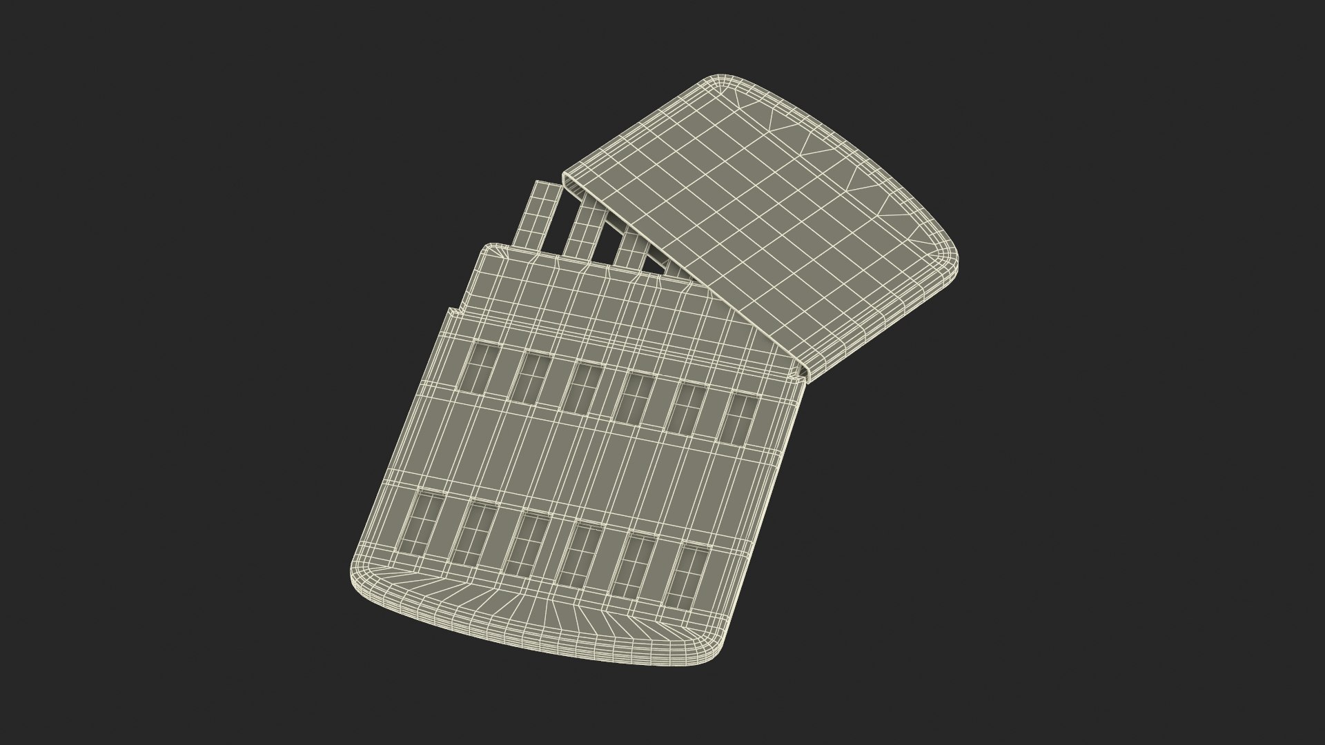 3D Model One Step Drug Testing Kit Open - TurboSquid 1927510