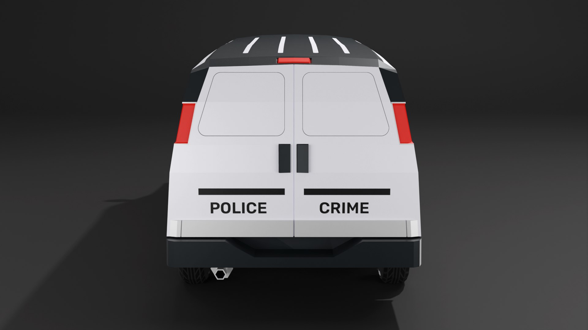 3D Police Crime Investigation Van Low-poly 3D Model - TurboSquid 2083381