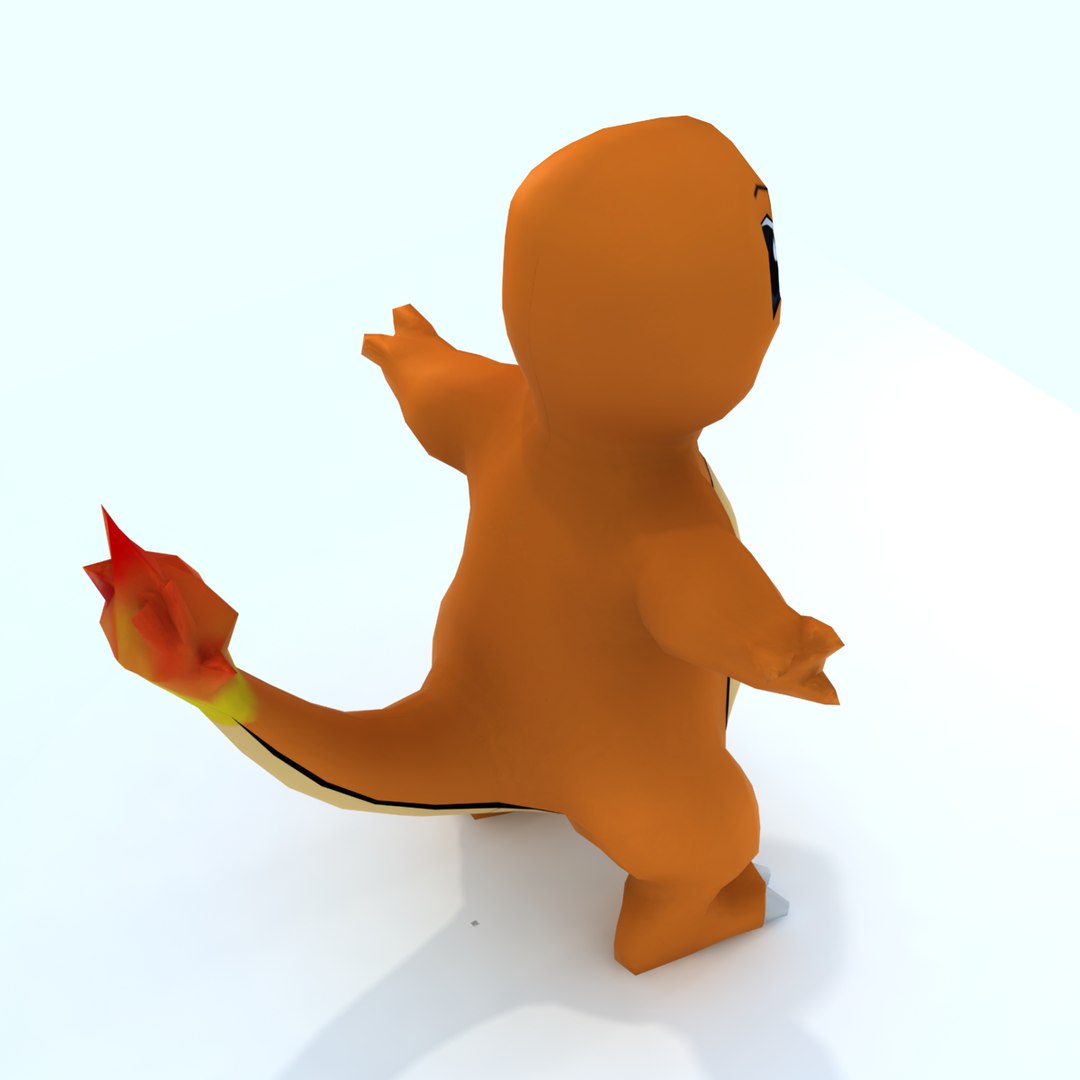 3d Model Charmander Games