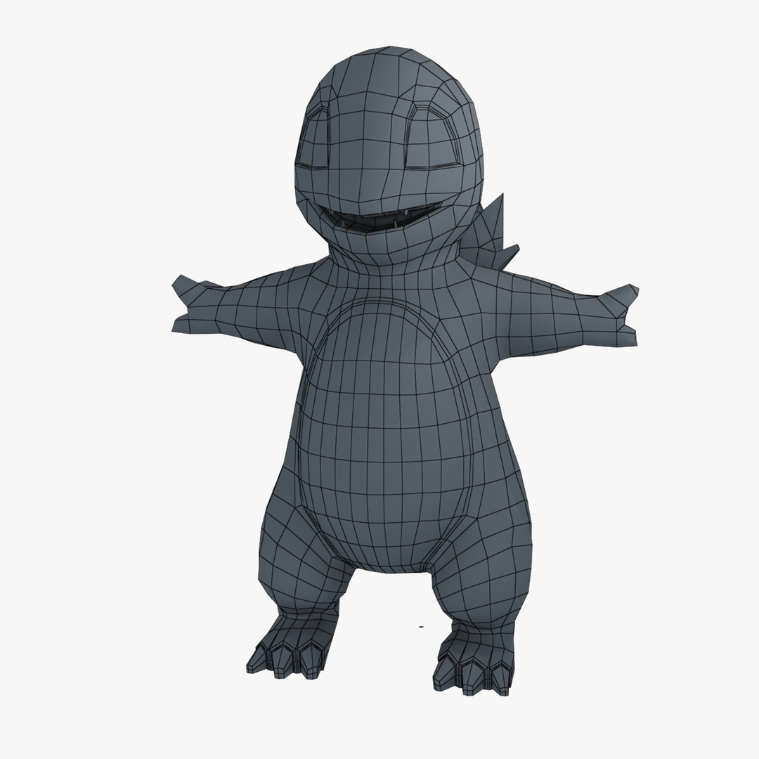 3d Model Charmander Games