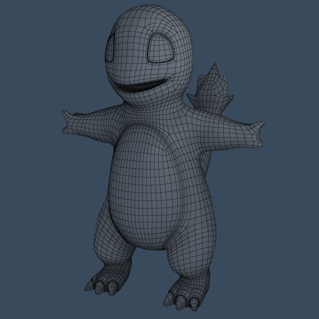 3d Model Charmander Games