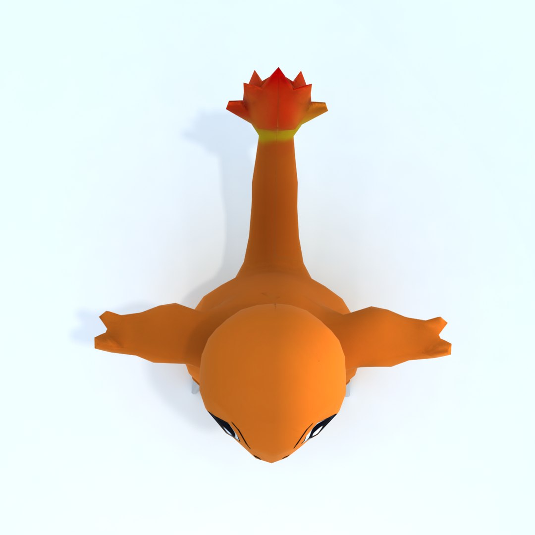 3d Model Charmander Games
