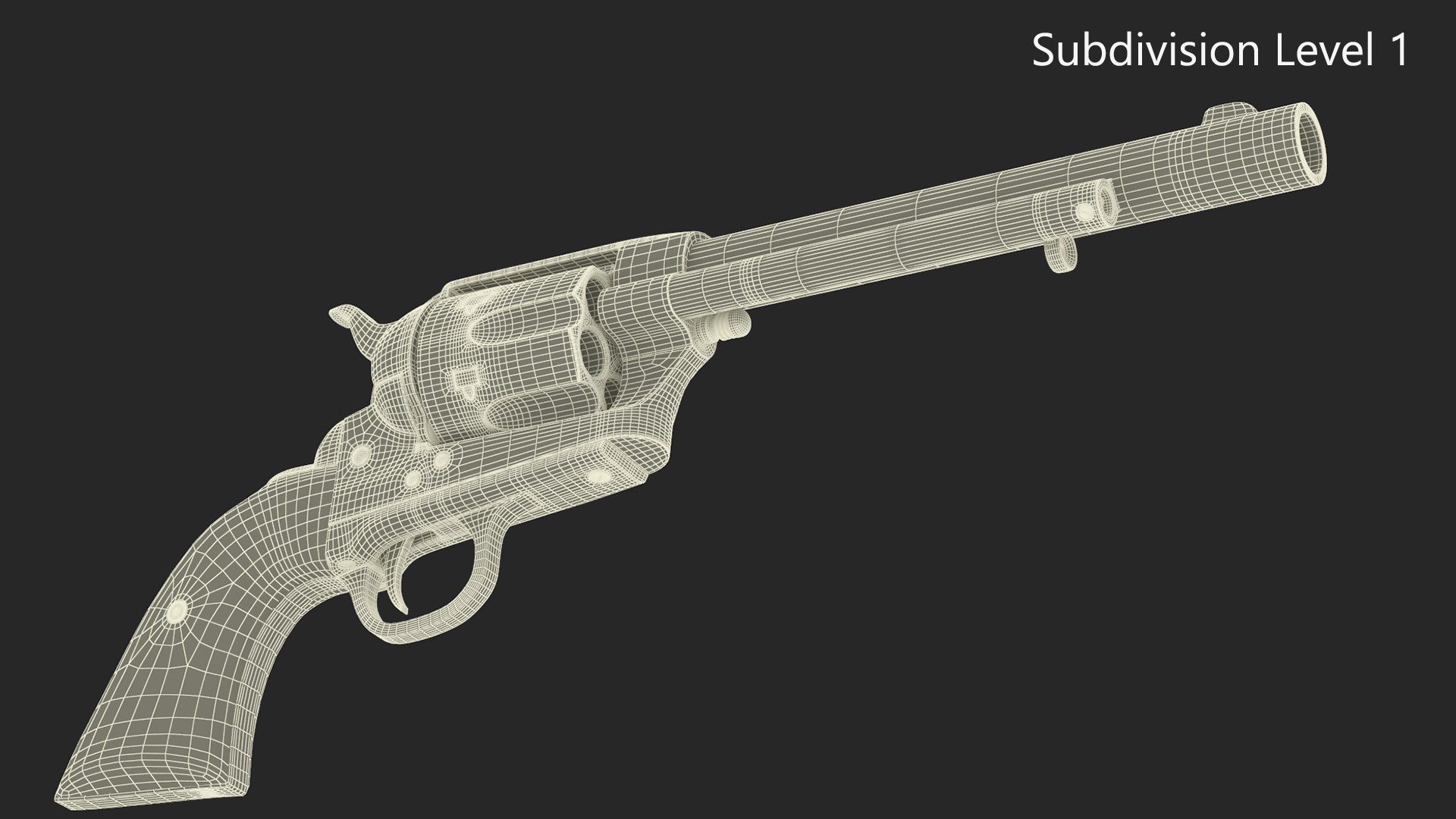 3D Loaded Revolver - TurboSquid 2149864