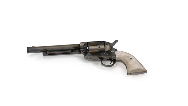 장전된 리볼버 3D 모델 - TurboSquid 2149864