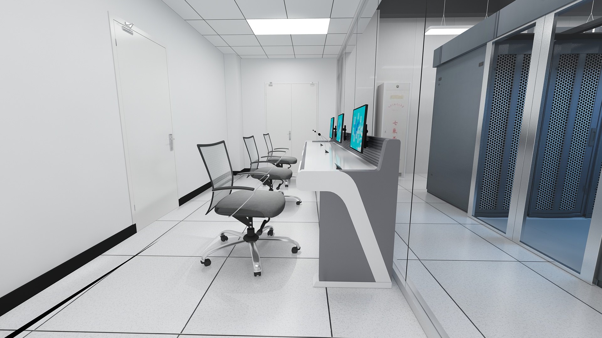3D Computer Server Room Office - TurboSquid 2259066