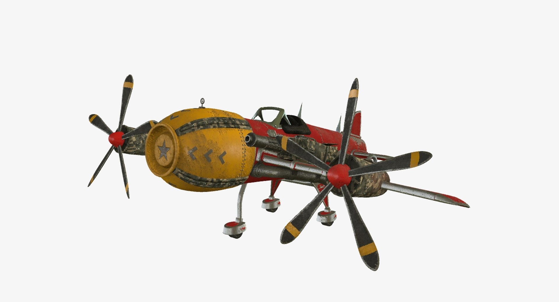 Free 3D Model War Plane - TurboSquid 1424281