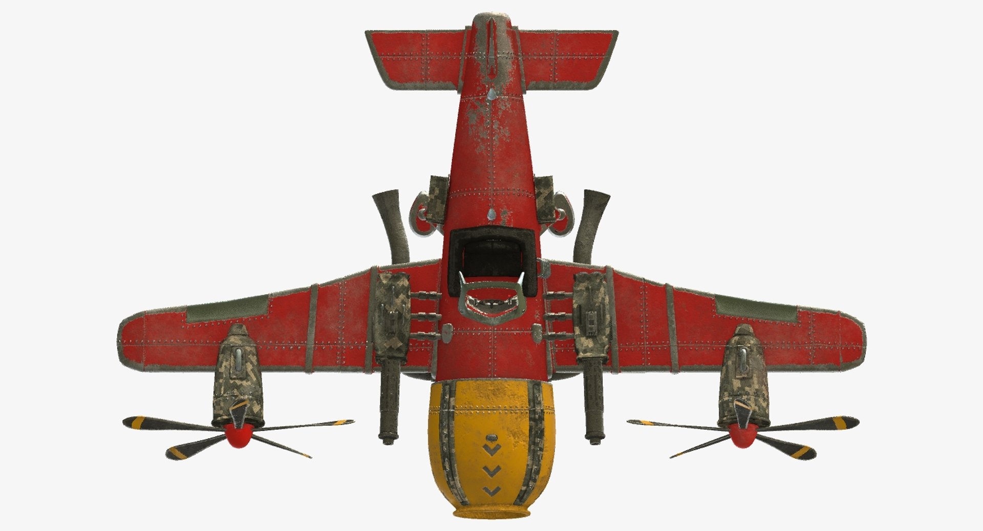 Free 3D Model War Plane - TurboSquid 1424281