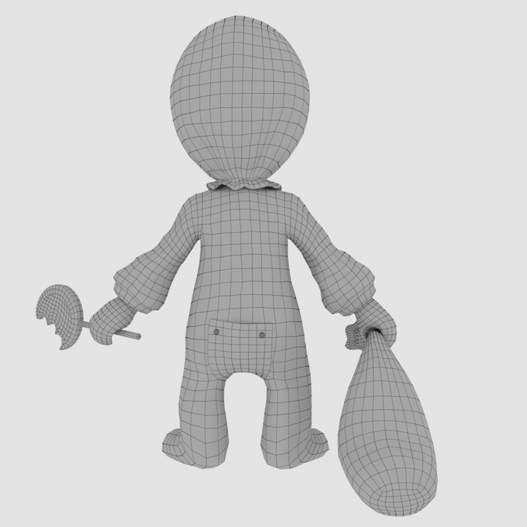 Trick-r-Treat Sam Figure 3D Model - TurboSquid 1856717