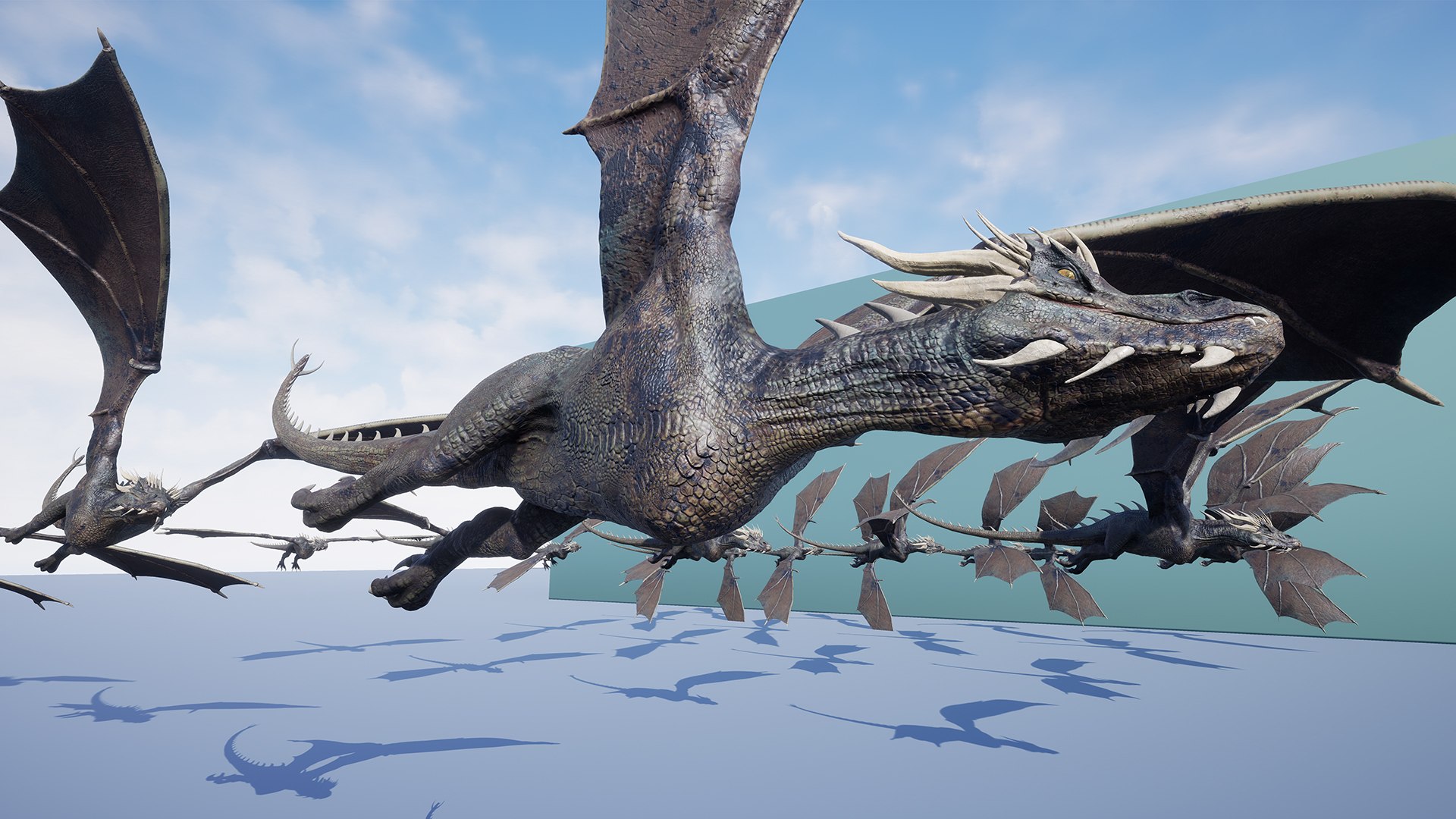 Wyvern Type Dragon 1 -Unreal Engine Project 3D Model - TurboSquid 2200153