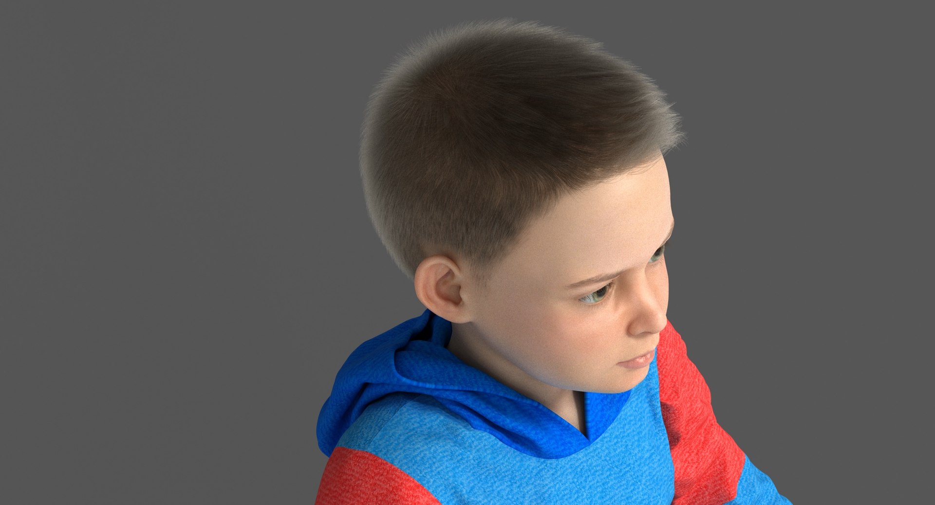 Luca Realistic Child Boy Character 3D - TurboSquid 2226687