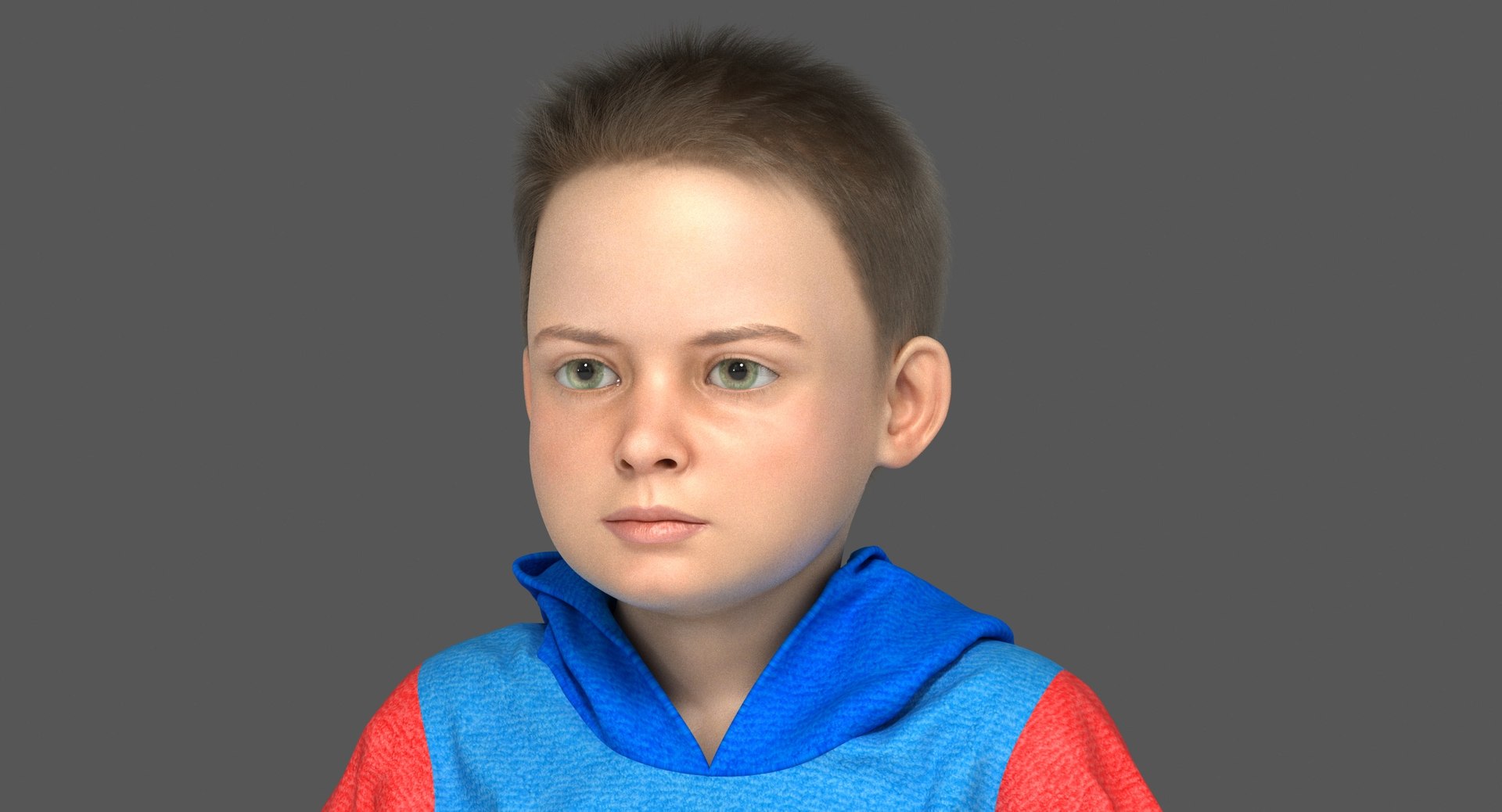 Luca Realistic Child Boy Character 3D - TurboSquid 2226687