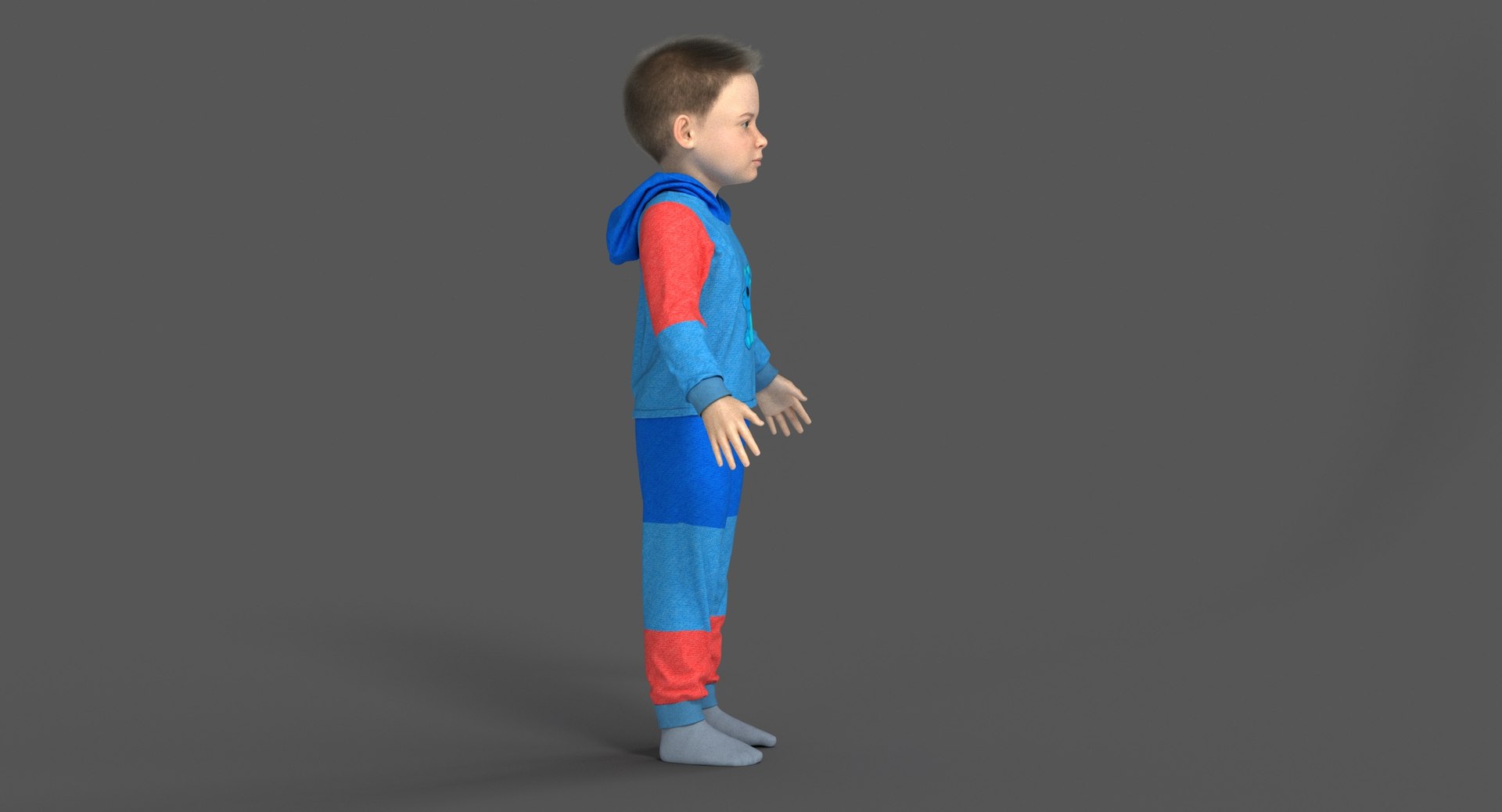 Luca Realistic Child Boy Character 3D - TurboSquid 2226687