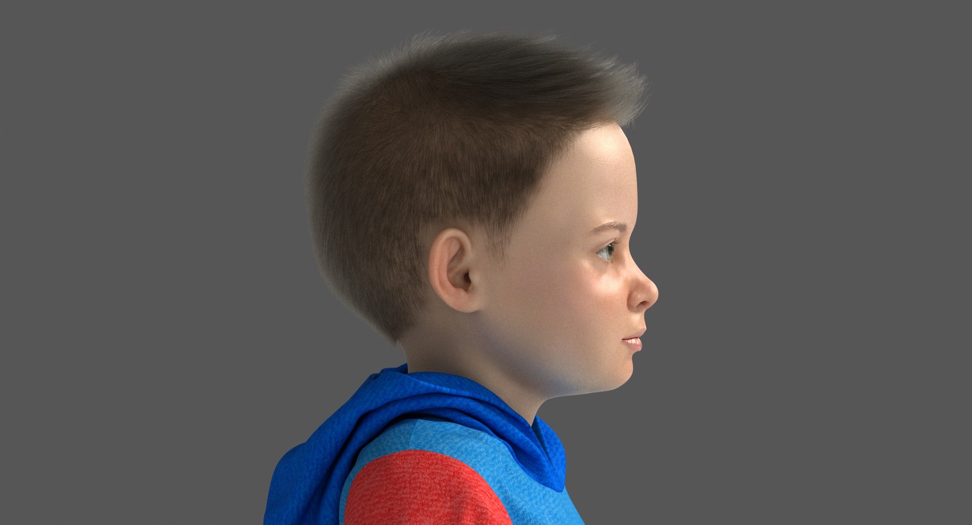 Luca Realistic Child Boy Character 3D - TurboSquid 2226687