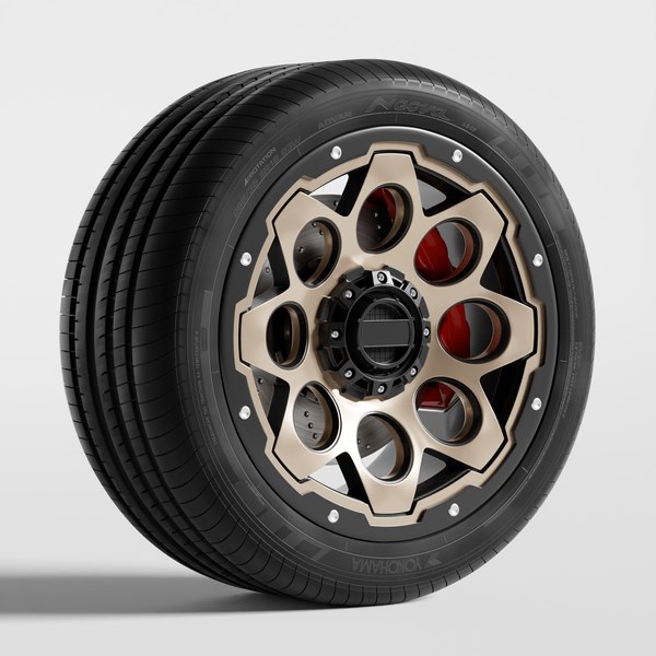 Grid GD08 rim 3D - TurboSquid 1818610