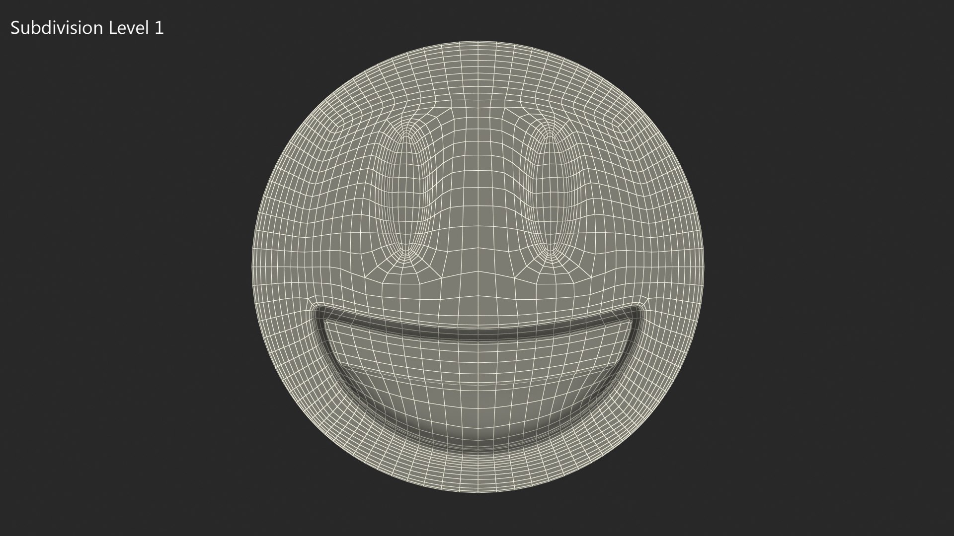 3D Smiling Emoji - TurboSquid 1533419
