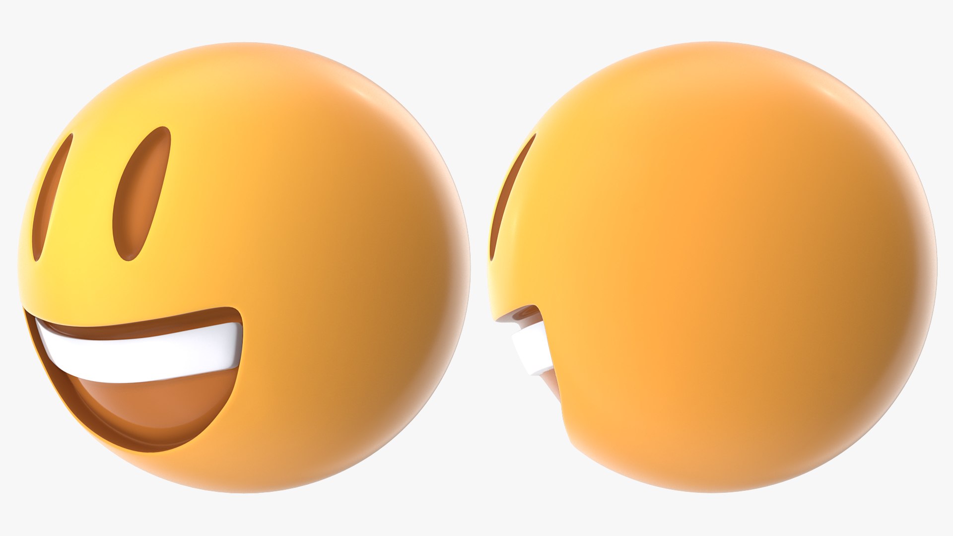 3D Smiling Emoji - TurboSquid 1533419