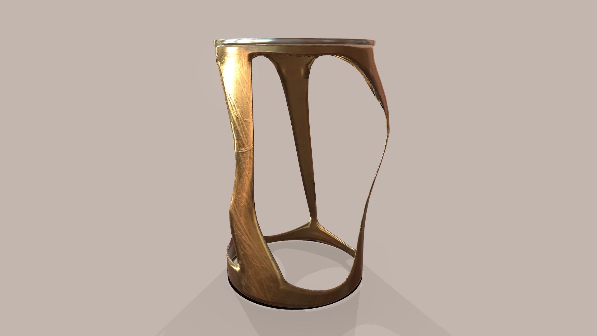 3D Bar Stool Model - TurboSquid 1365640