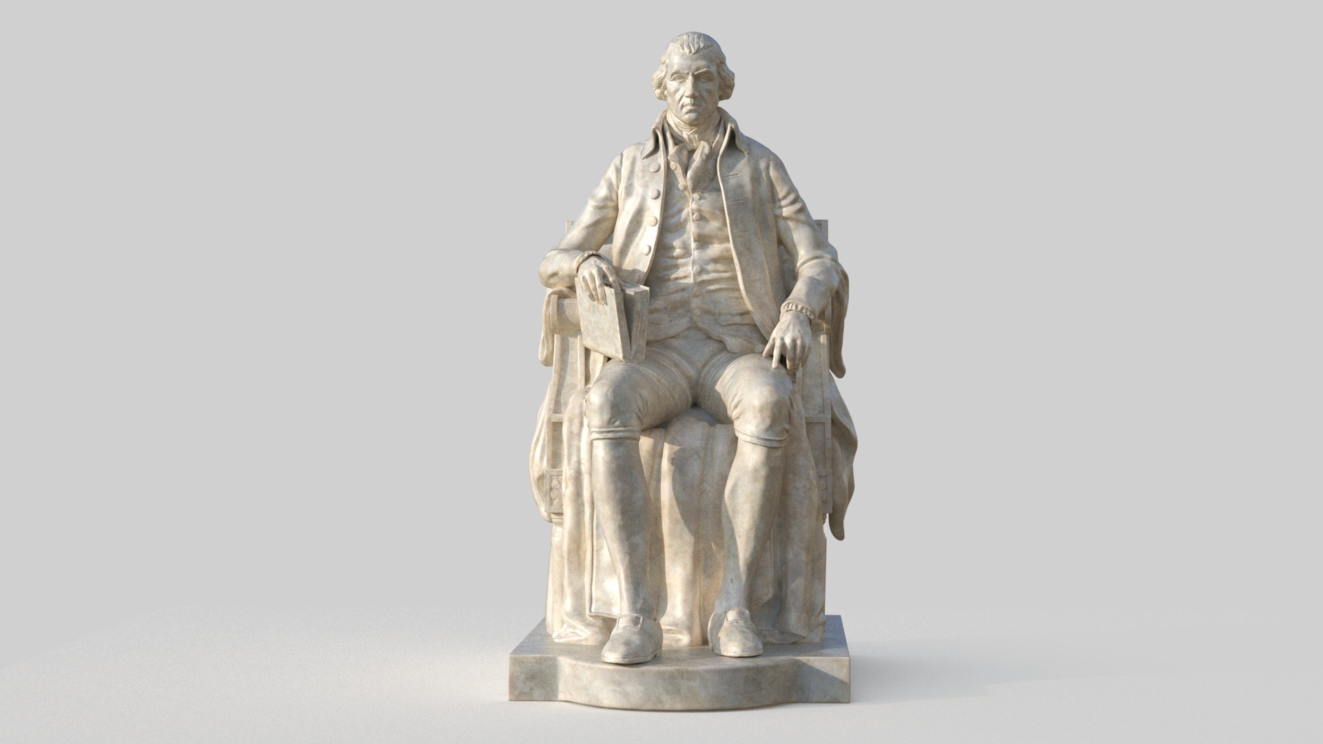 Statue Of James Madison 3D Model - TurboSquid 2075124