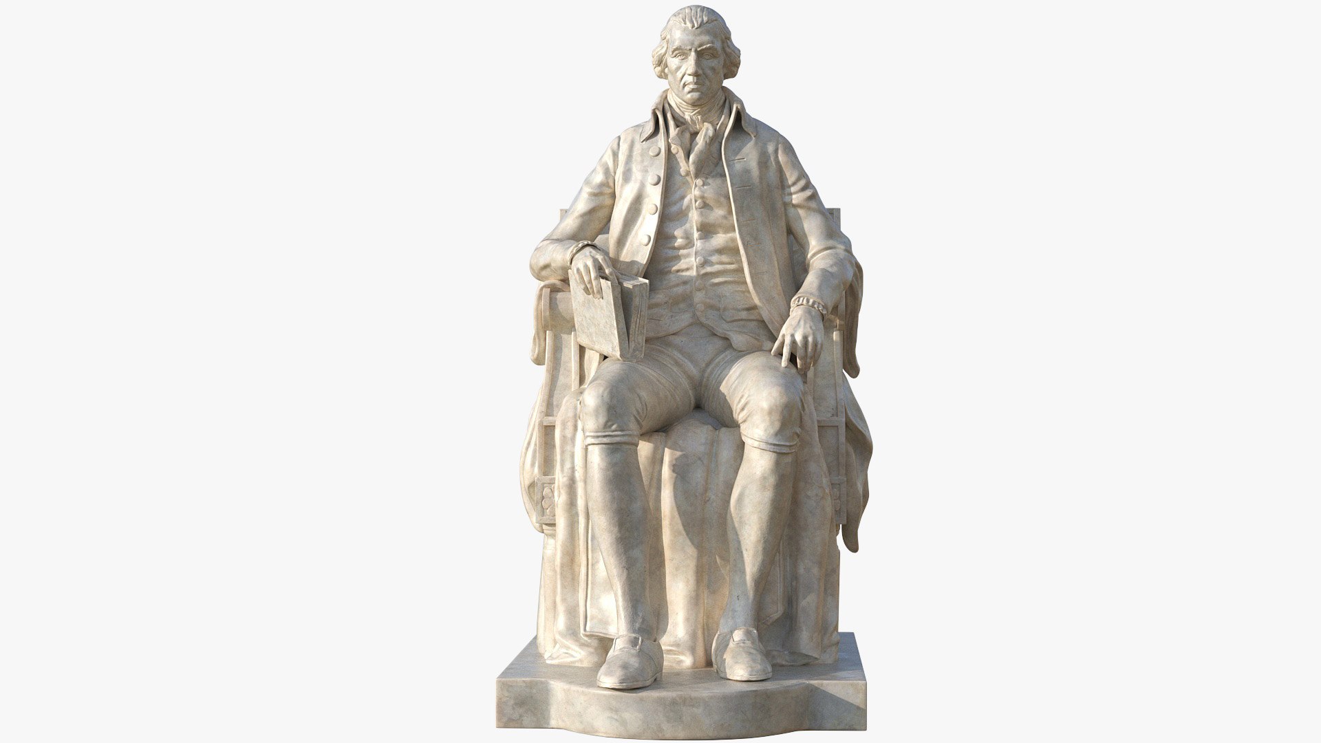 Statue Of James Madison 3D Model - TurboSquid 2075124