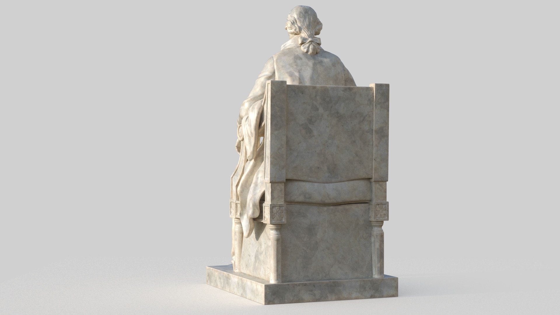 Statue Of James Madison 3D Model - TurboSquid 2075124