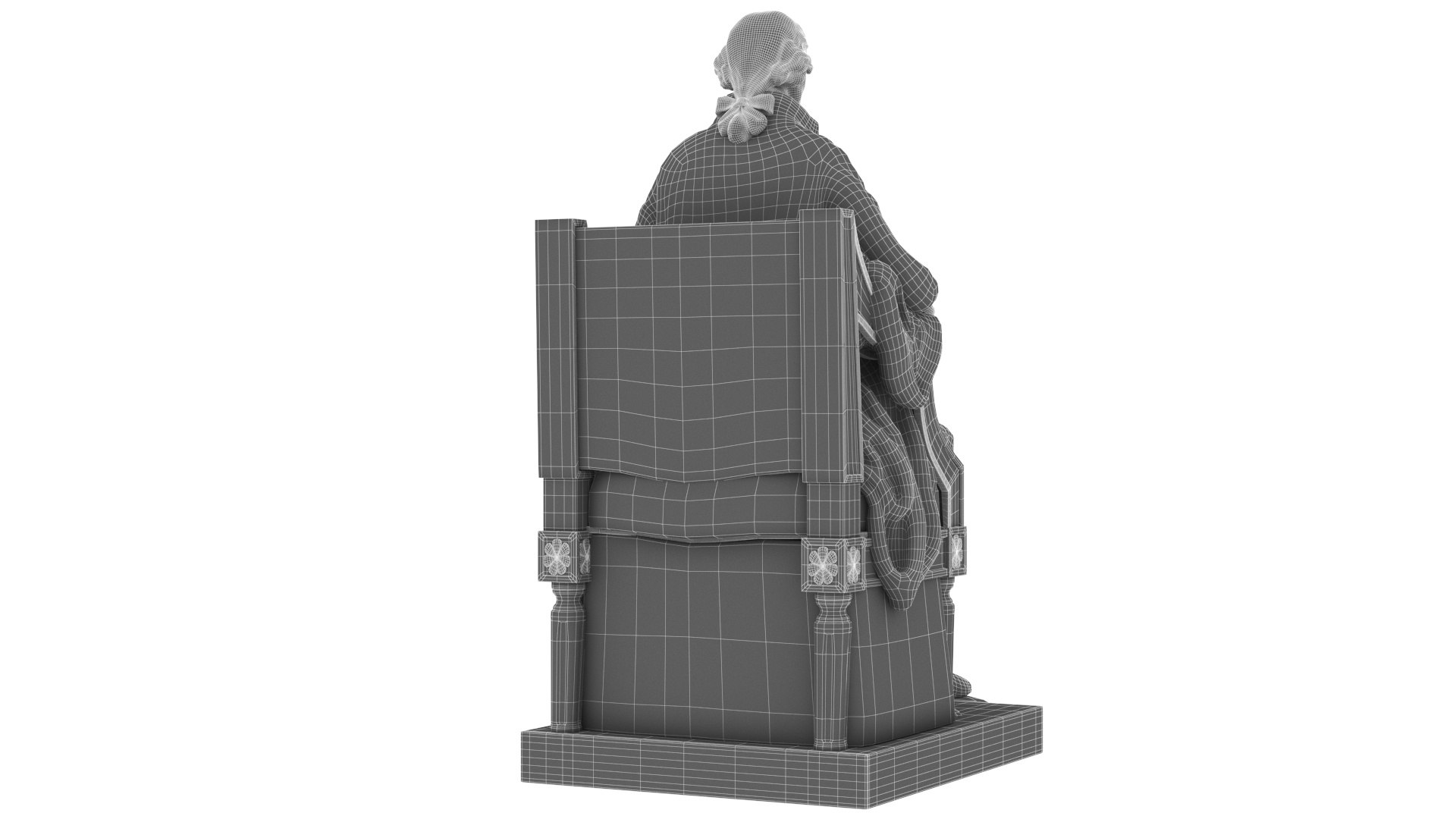 Statue Of James Madison 3D Model - TurboSquid 2075124