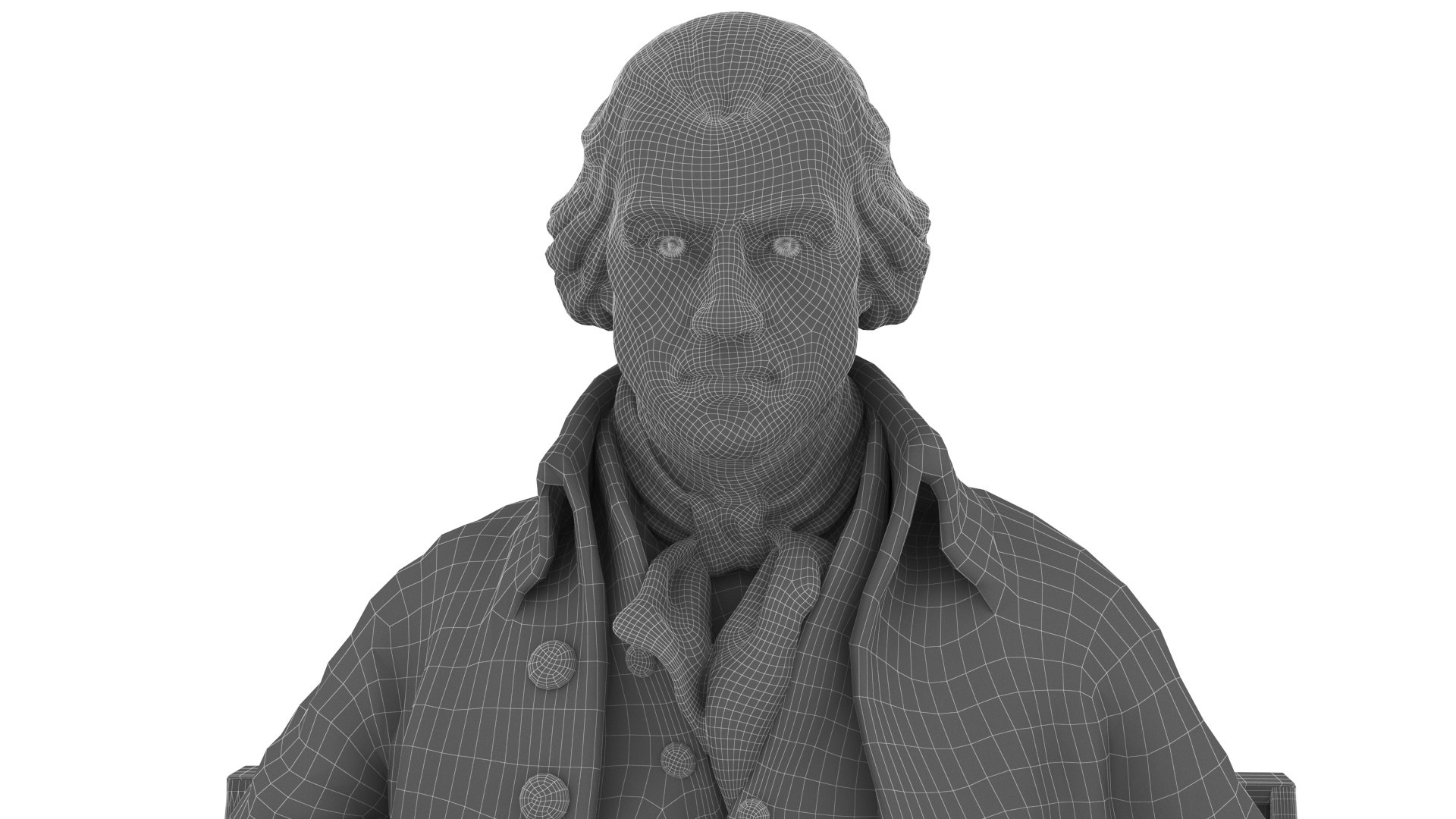 Statue Of James Madison 3D Model - TurboSquid 2075124