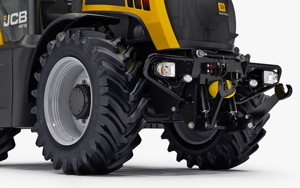 3D модель JCB Fastrac 8310 Сельскохозяйственный трактор - TurboSquid ...