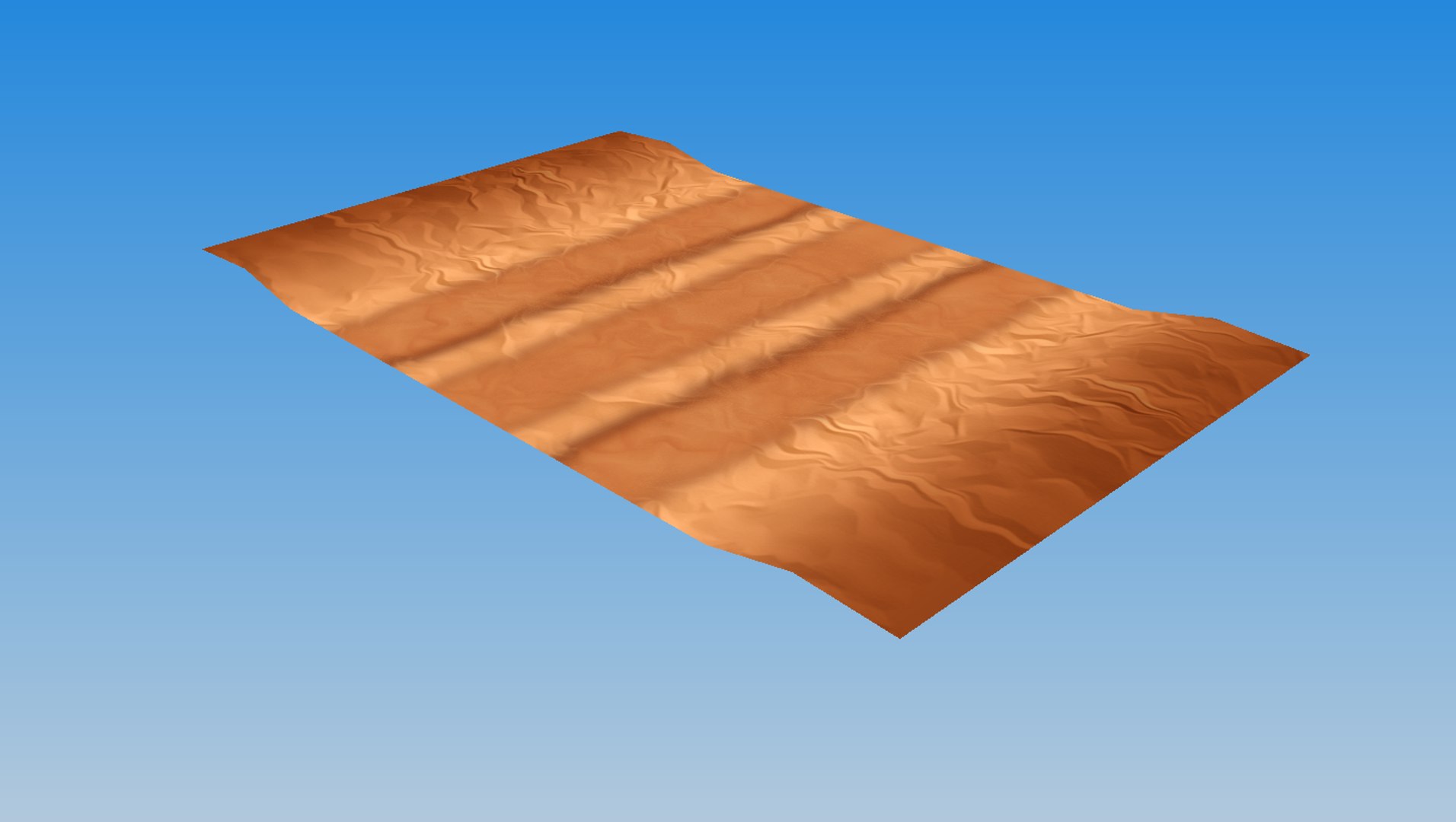 cartoon desert 3d x
