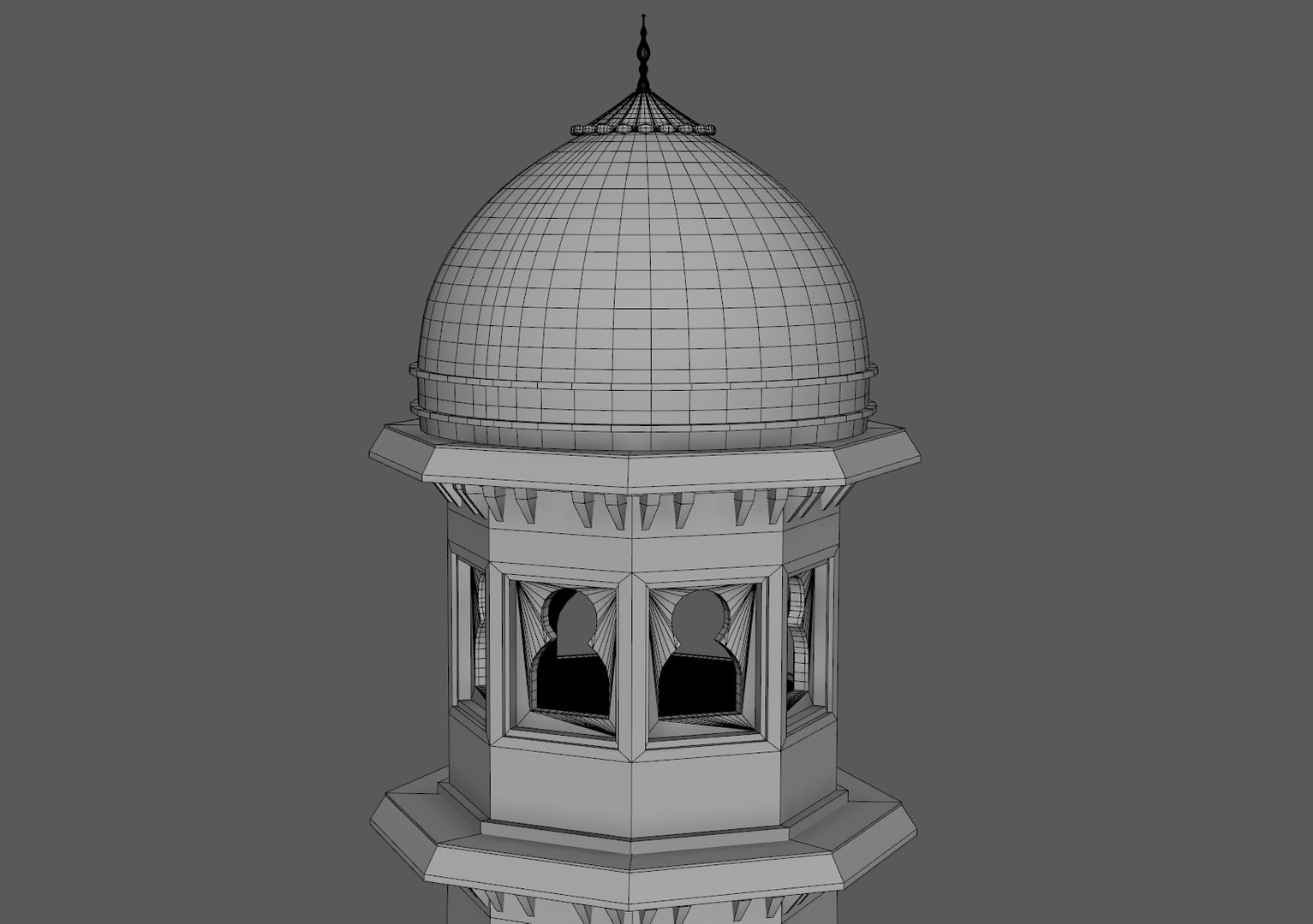 3D Indian Tower - TurboSquid 1895270
