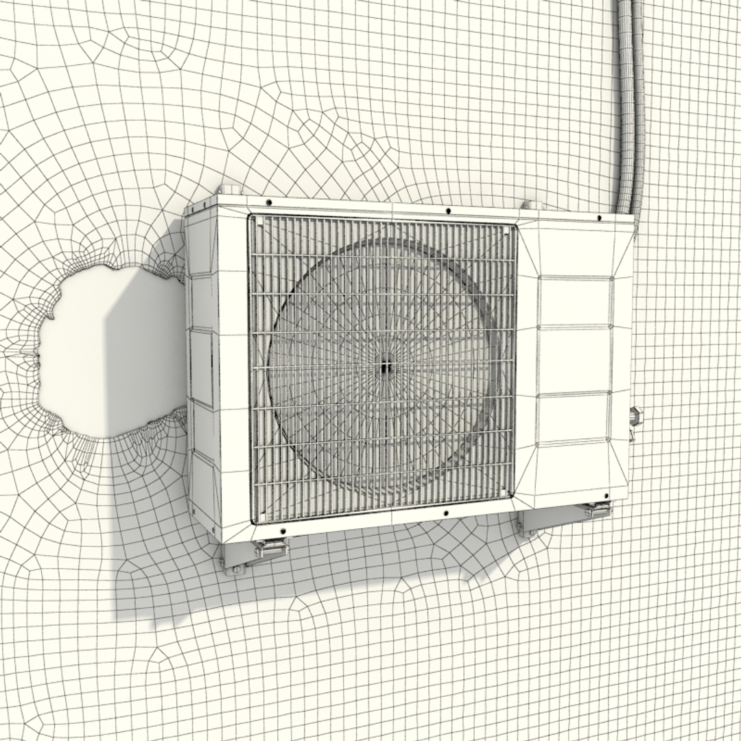 Air Condition 3d Model