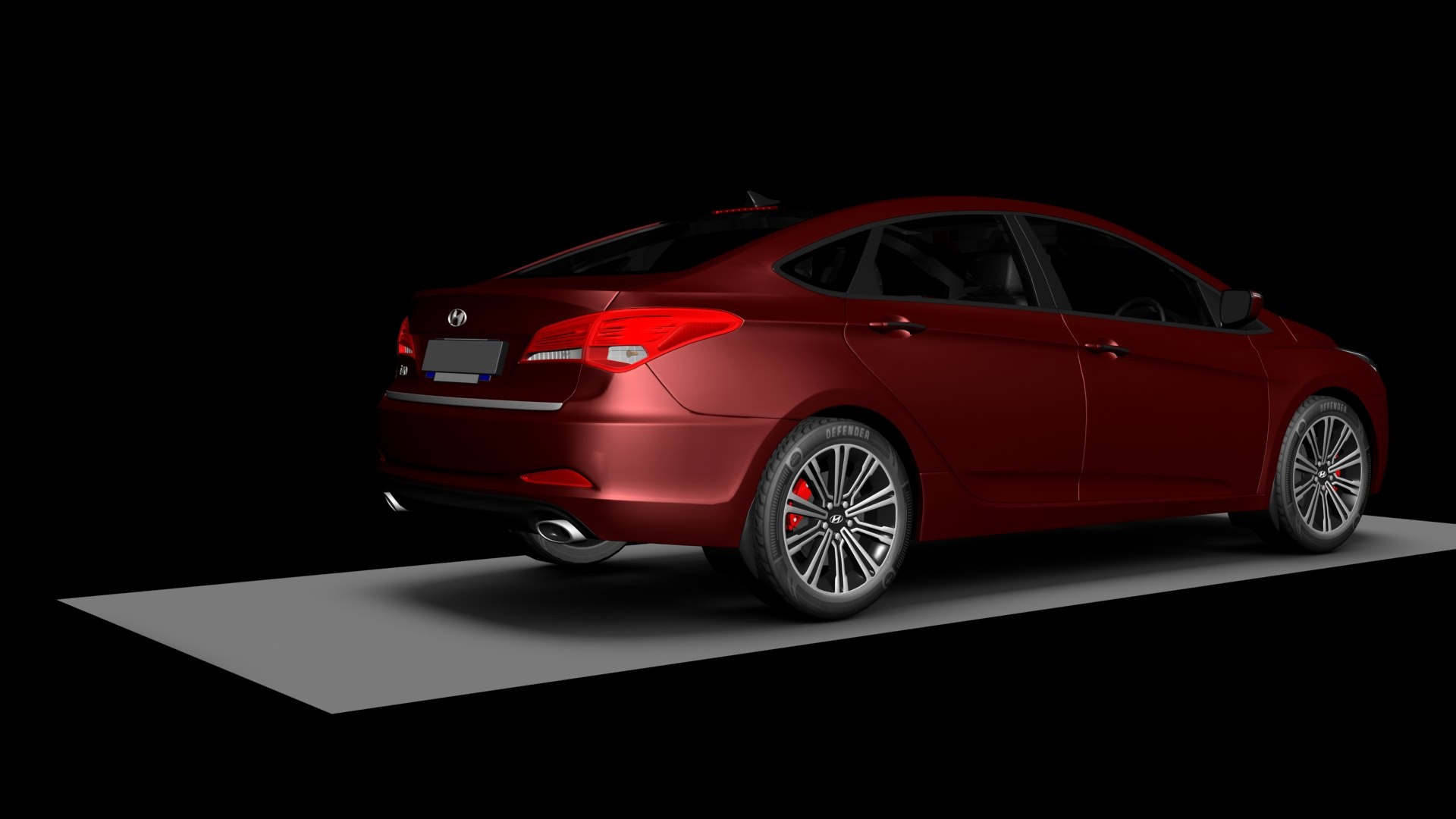 Design Sedan Cars 3D Model - TurboSquid 1603318