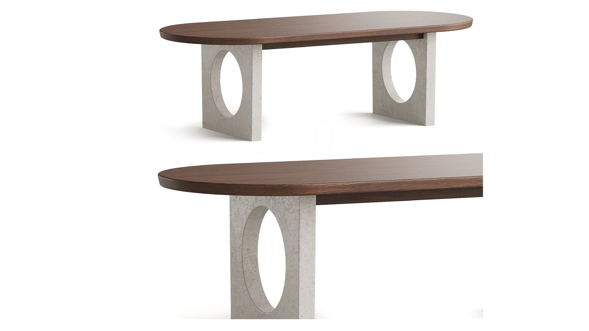 3D MADERA DINING TABLE Model - TurboSquid 2203002