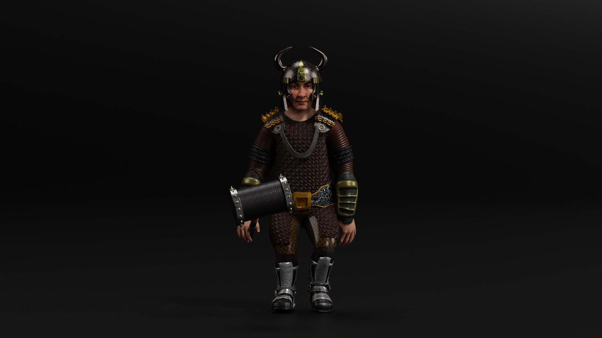 3D Dwarf Model - TurboSquid 2179354