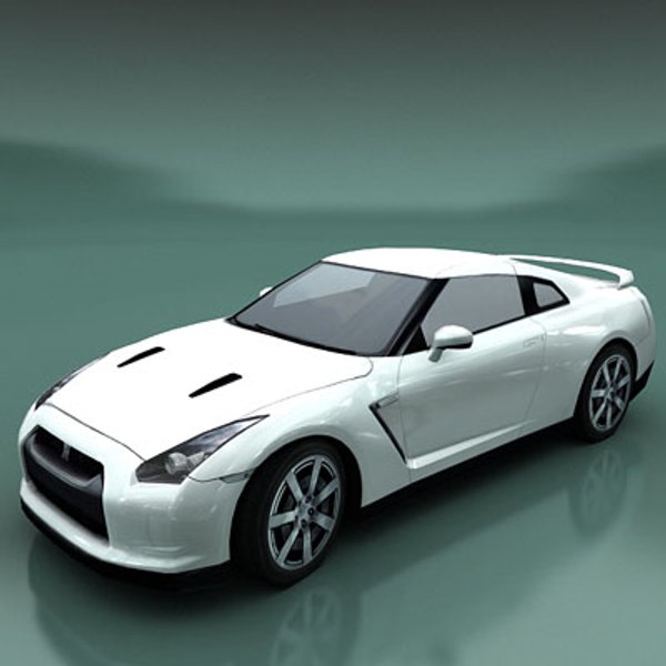 nissan gt-r gt 3d max