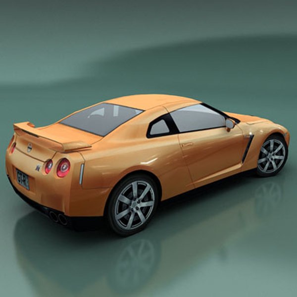 nissan gt-r gt 3d max