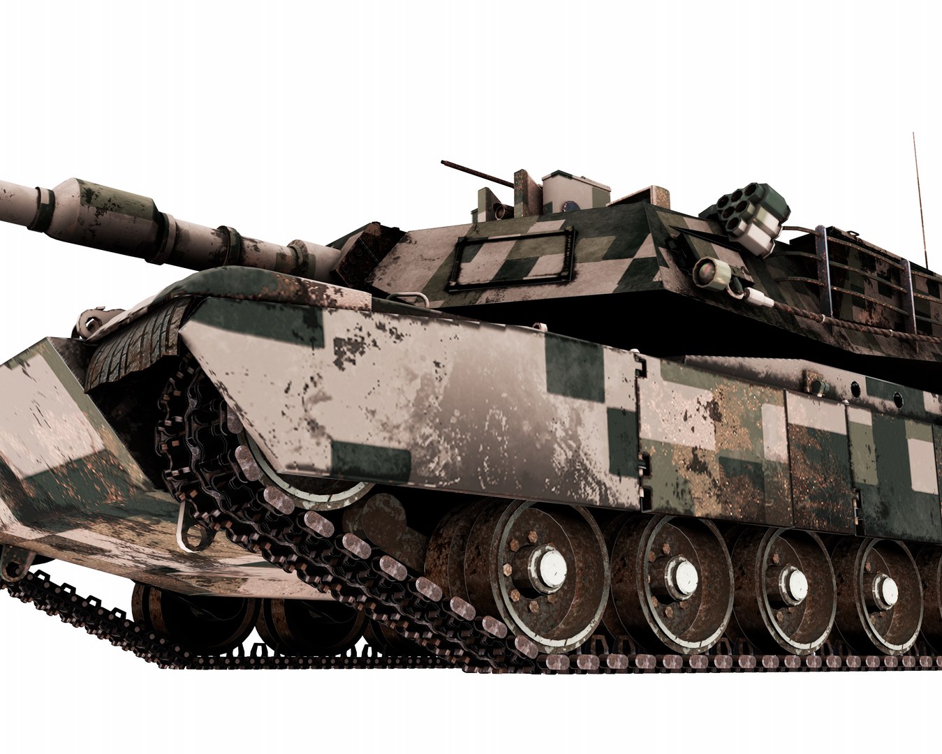 3D Abrams - TurboSquid 2182176