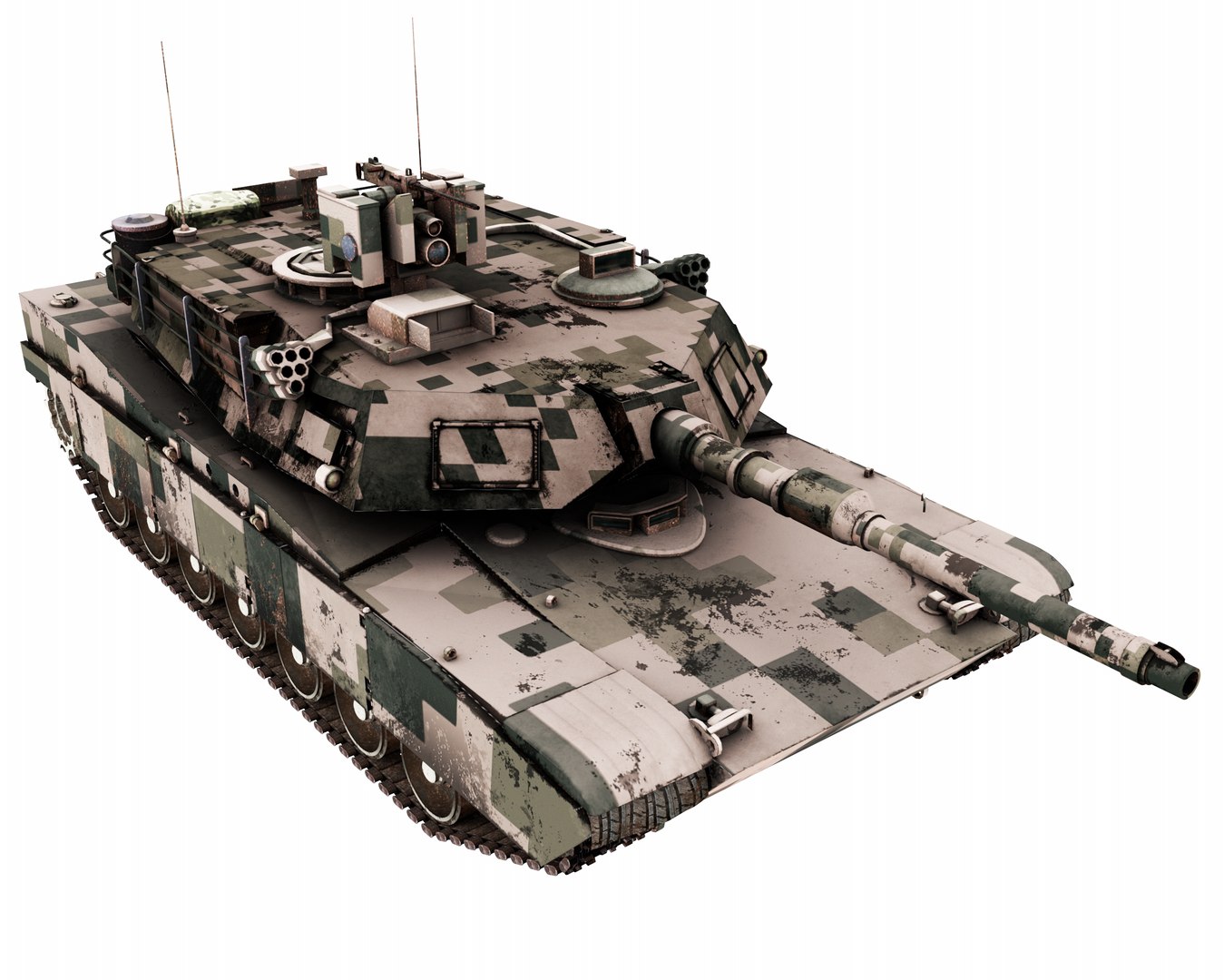 3D Abrams - TurboSquid 2182176