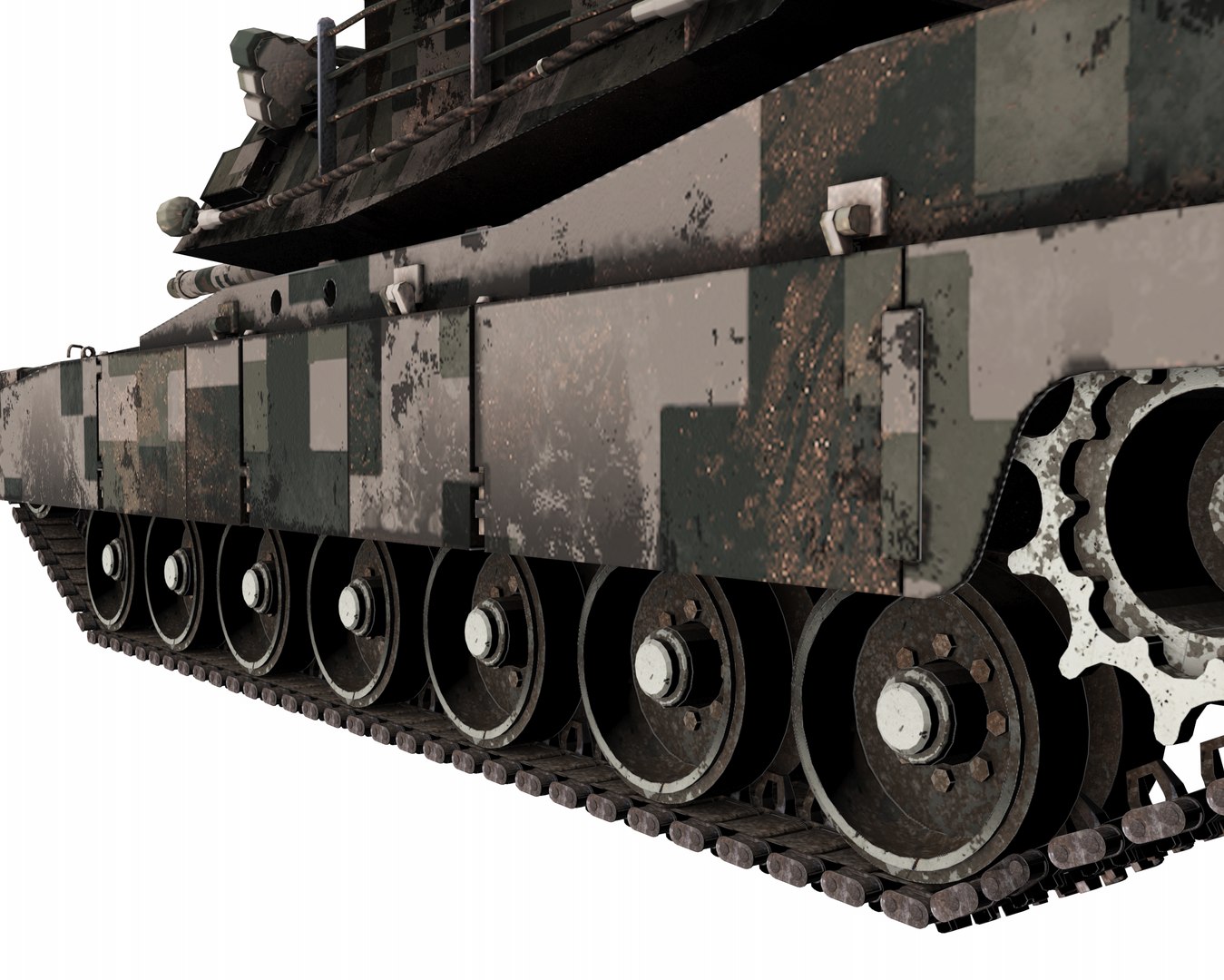 3D Abrams - TurboSquid 2182176