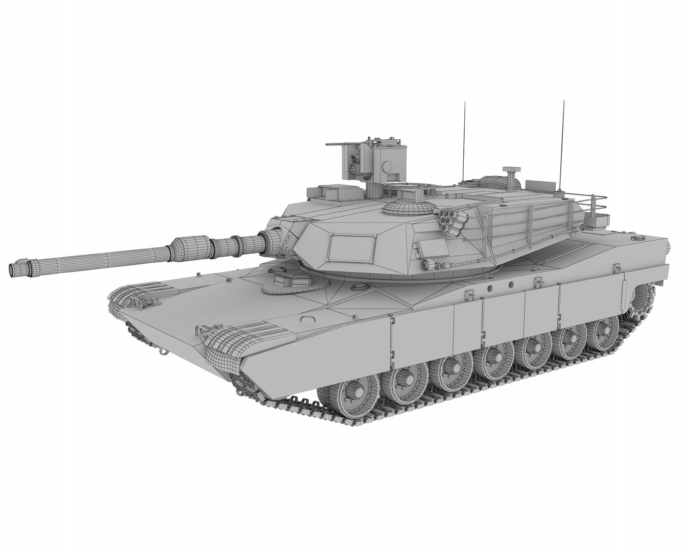3D Abrams - TurboSquid 2182176