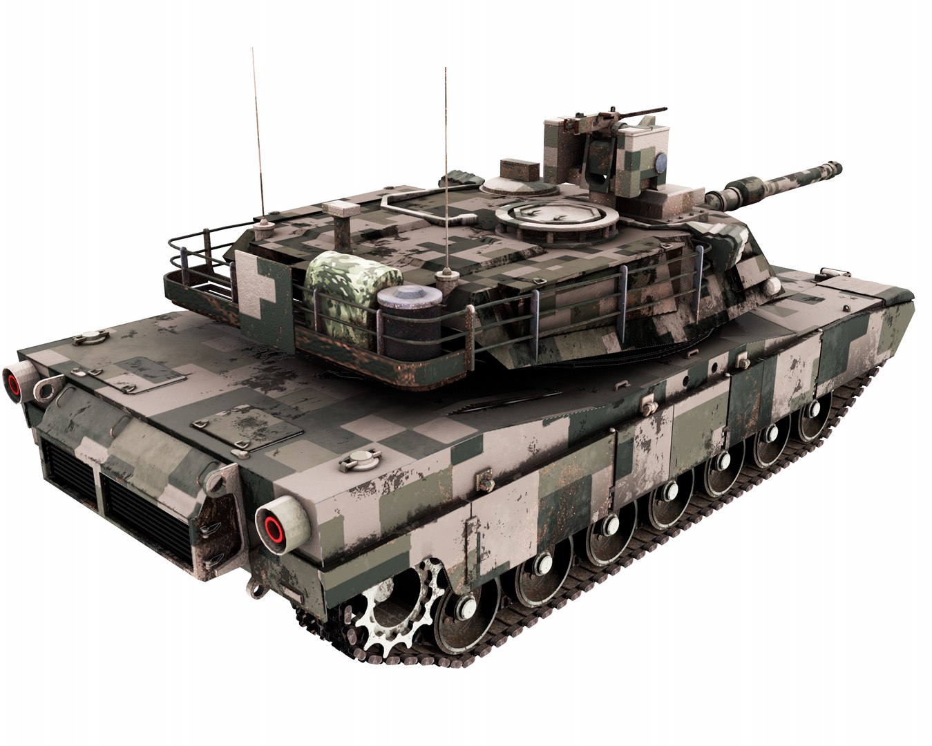 3D Abrams - TurboSquid 2182176