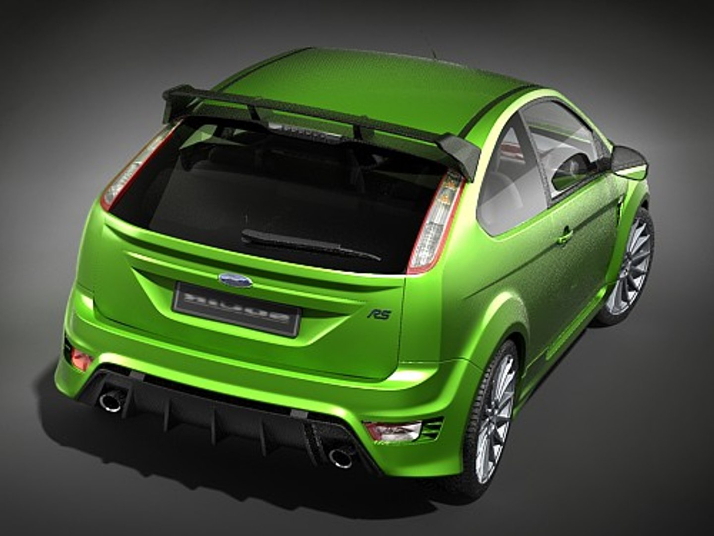 Focus Rs 2009 3d Model
