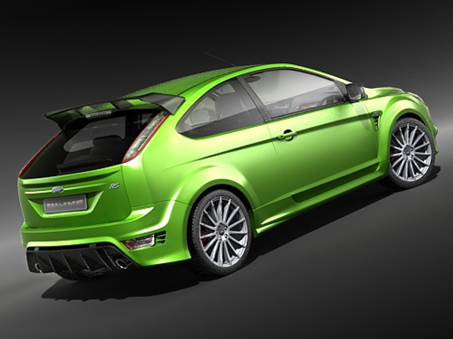 Focus Rs 2009 3d Model