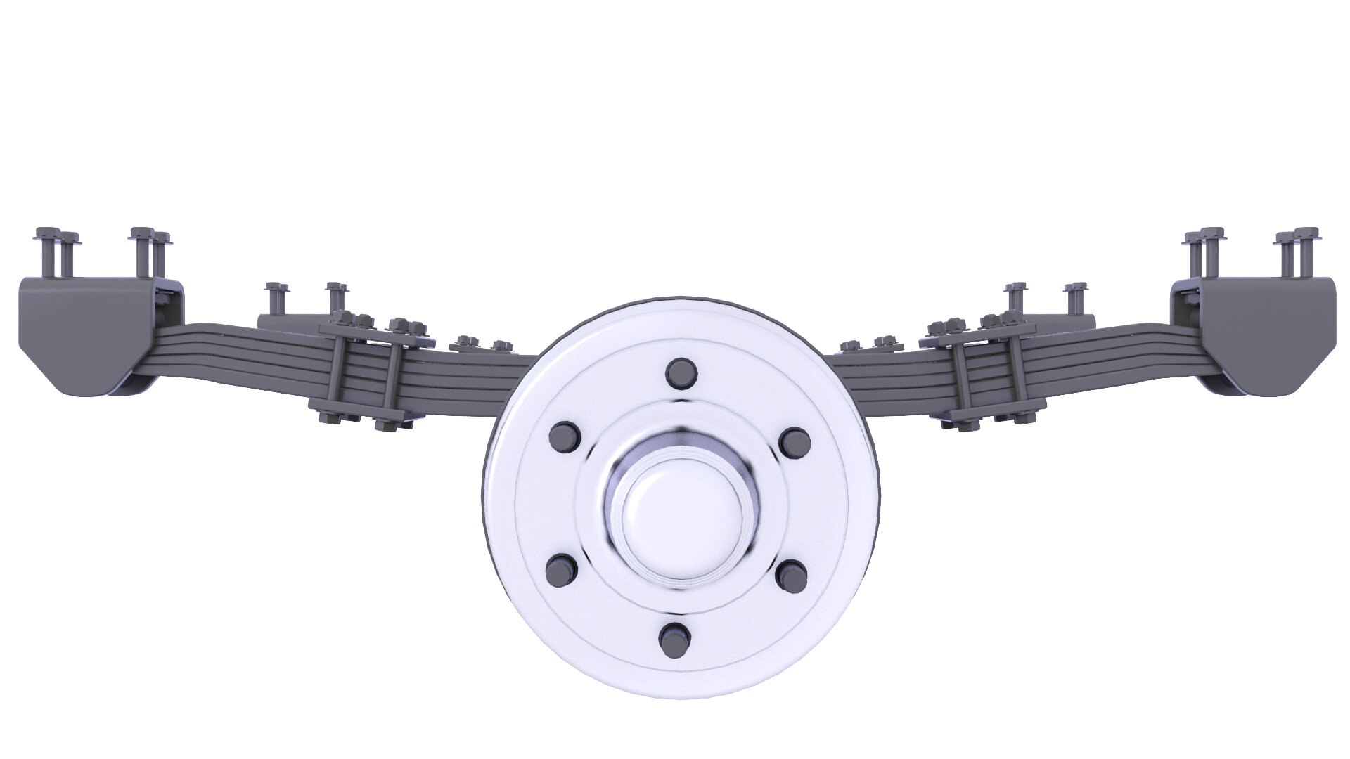 3D Suspension Leaf Spring - TurboSquid 1578394