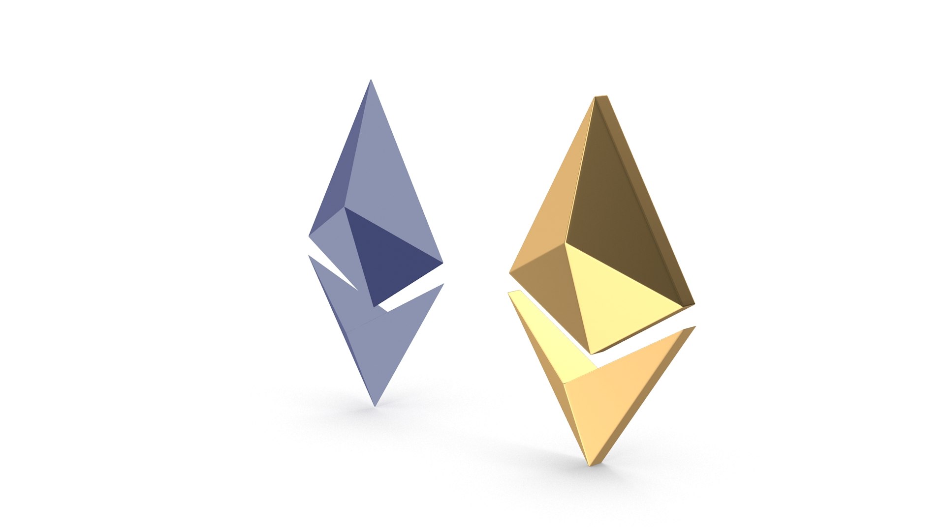 Ethereum Symbol 3D - TurboSquid 1933770
