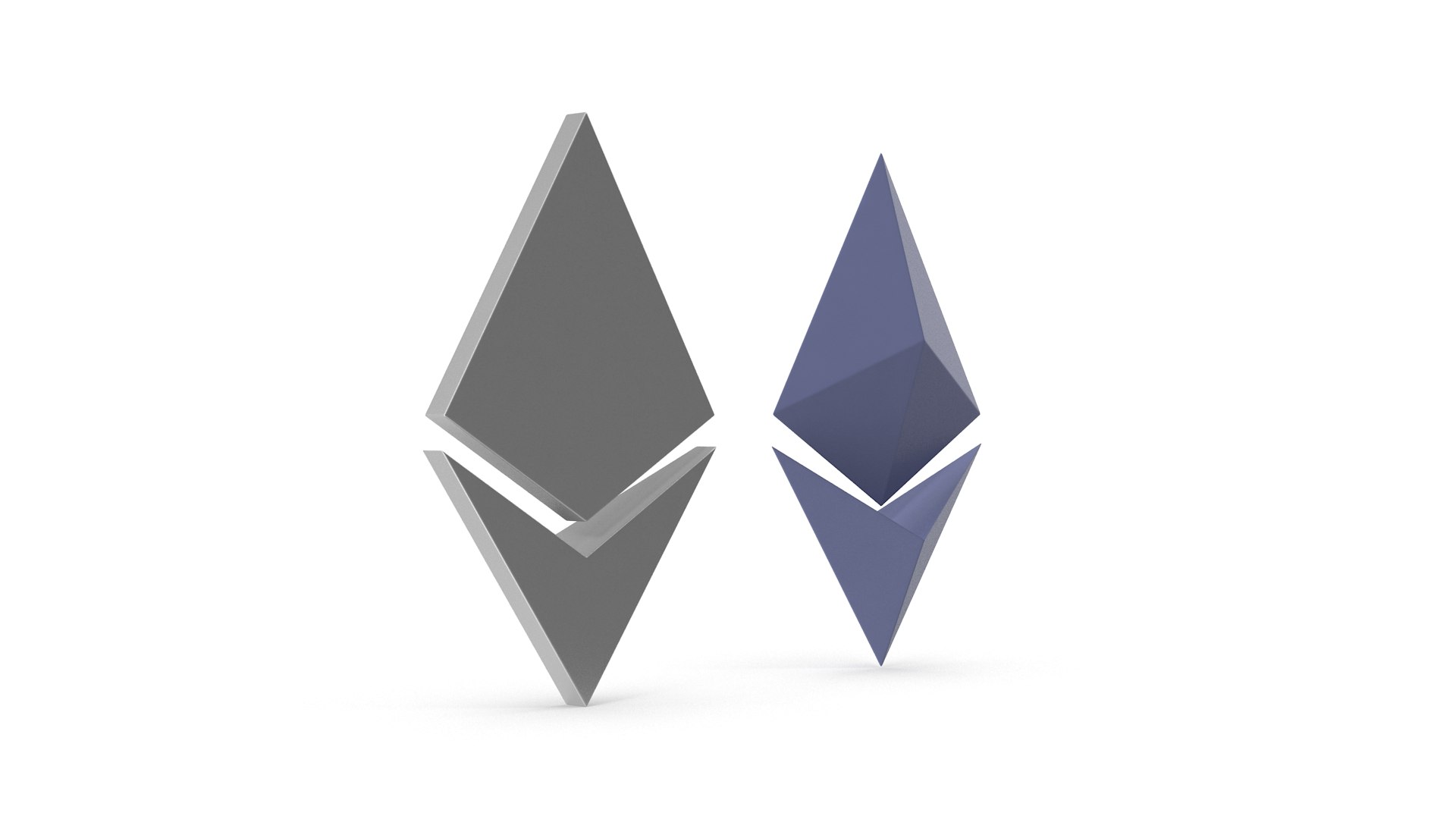 Ethereum Symbol 3D - TurboSquid 1933770