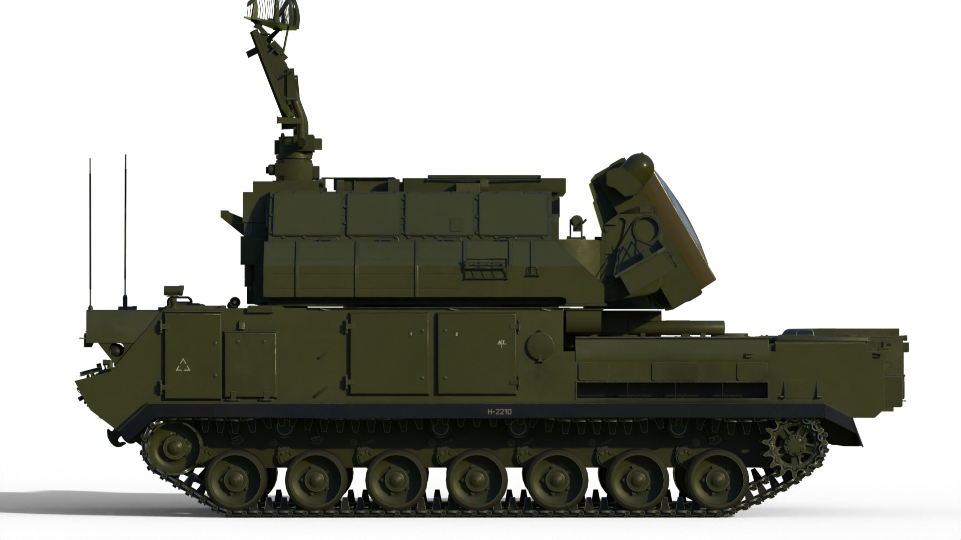 Tor-M2 SA-15 Gauntlet 3D - TurboSquid 2118942