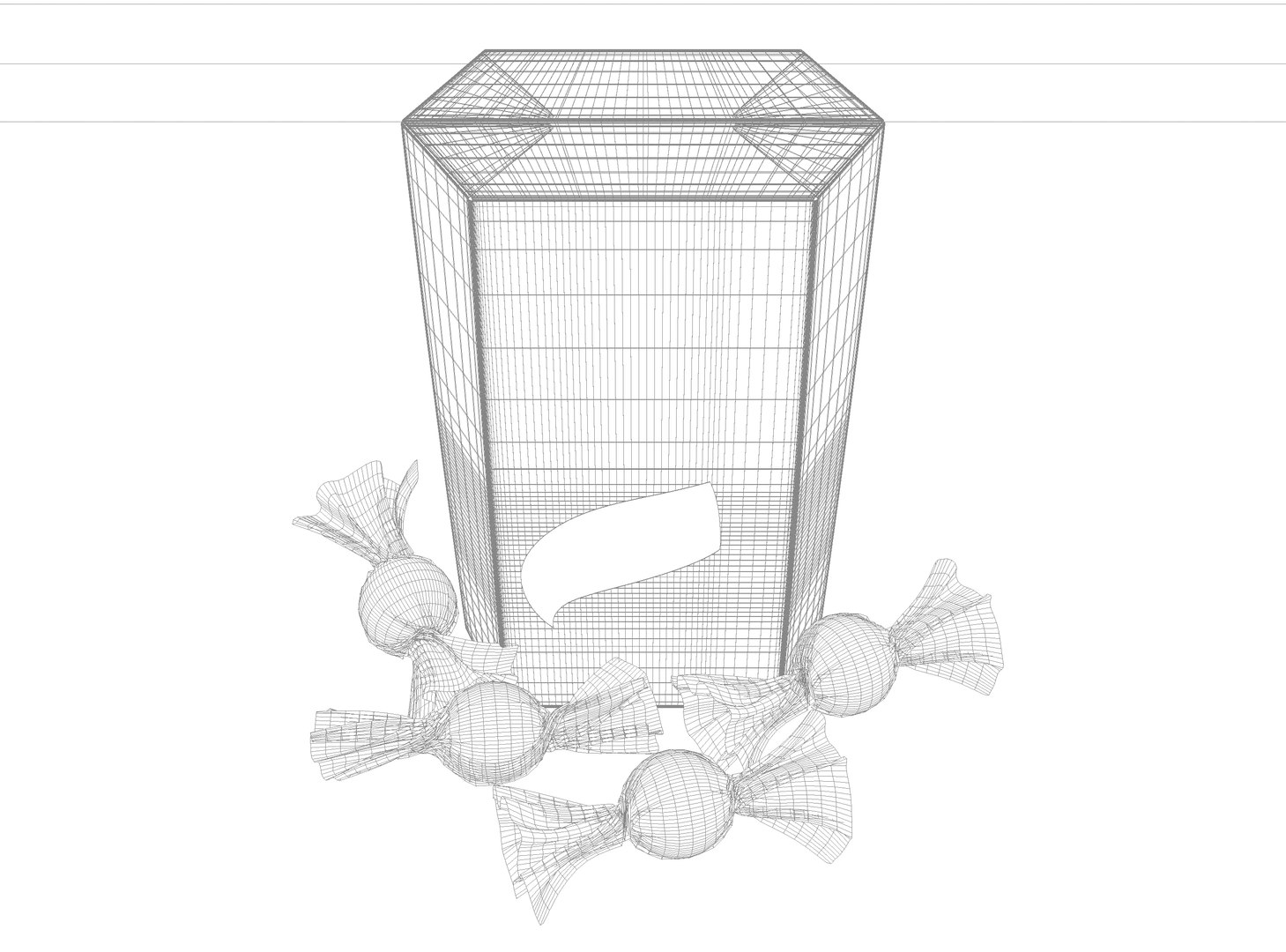 3D Model Lindt Lindor Chocolate Packaging Collection - TurboSquid 2167360